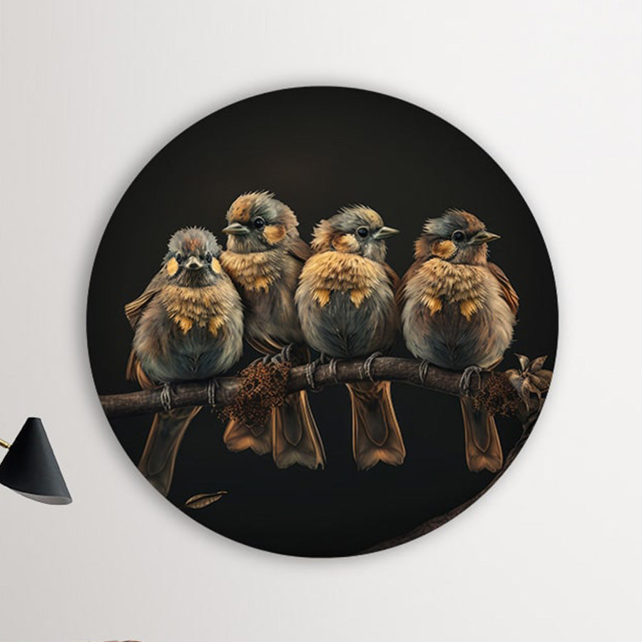 Group of Birds #2 RND – Art Shop X